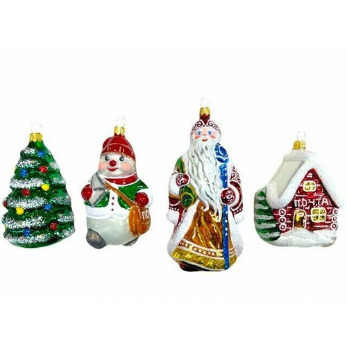 Елочная игрушка Набор Почта Деда Мороза в сувенирной упаковке