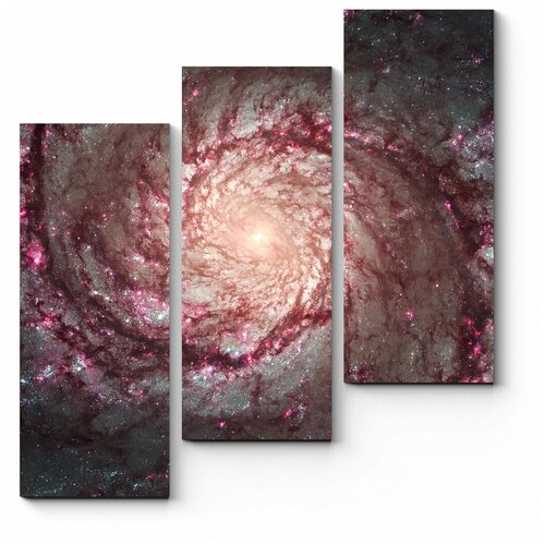 Модульная картина Далекая галактика 60x64