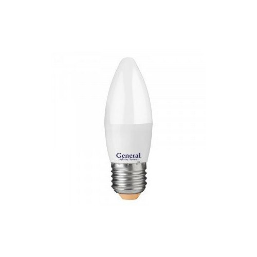 Светодиодная LED лампа General свеча E27 10W 2700K 2K 35х105 пластик/алюм GLDEN-CF-10-230-E27-2700, 683000 (упаковка 12 штук)