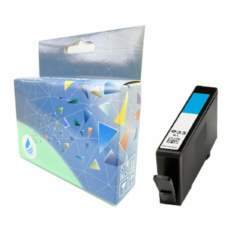 Картридж C2P24AE № 935XL для HP OfficeJet Pro-6230/6830 Cyan AQUAMARINE (Совместимый)