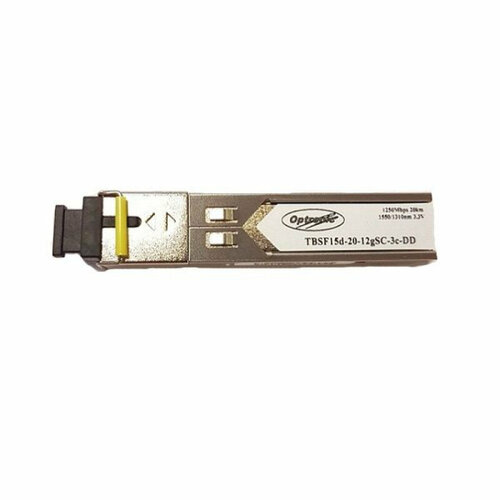 Optronic TBSF15d-20-12gSC-3c-DD Модуль SFP WDM, 1.25Гбит/с, 1550/1310нм, 20км, DDM