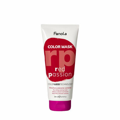 Fanola Оттеночная маска для волос Color Mask, оттенок красный 200 мл