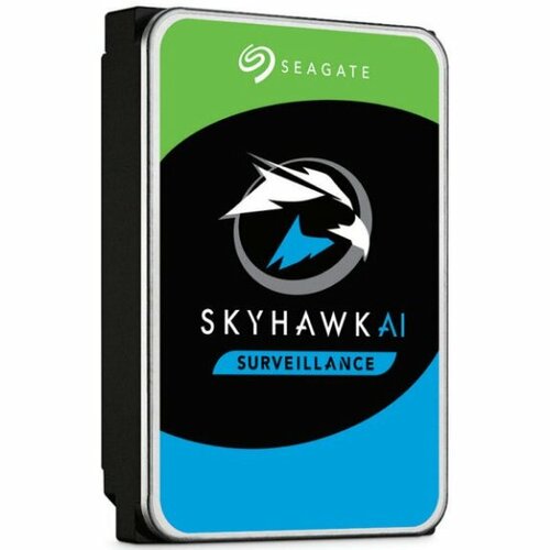 Жесткий диск 3.5" Seagate SkyHawk AI 12 ТБ, SATA III, 256 Mb, 7200 rpm (ST12000VE001)