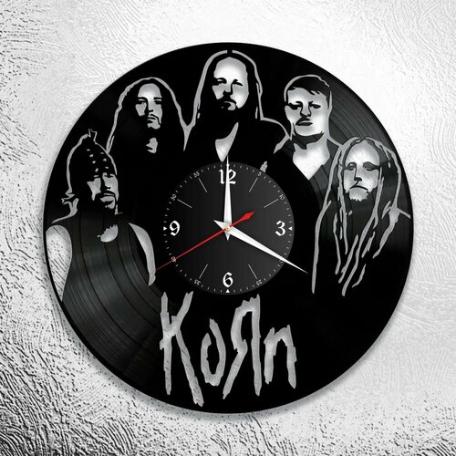 Настенные часы с группой Korn, KoЯn, Jonathan Davis