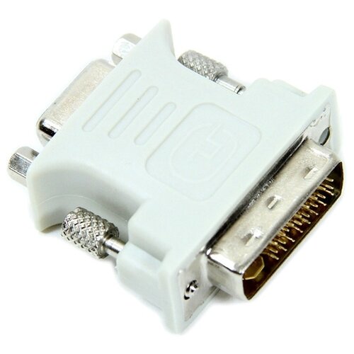 Переходник/адаптер VCOM DVI-I - VGA (VAD7817), 0.04 м, белый