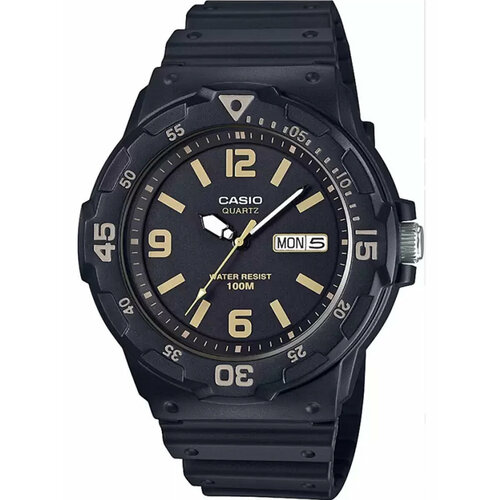 Наручные часы CASIO Collection MRW-200H-1B3VDF, бежевый, черный