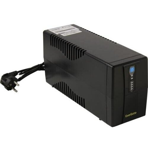 ИБП Exegate SpecialPro UNB-600. LED. AVR.2SH. RJ. USB