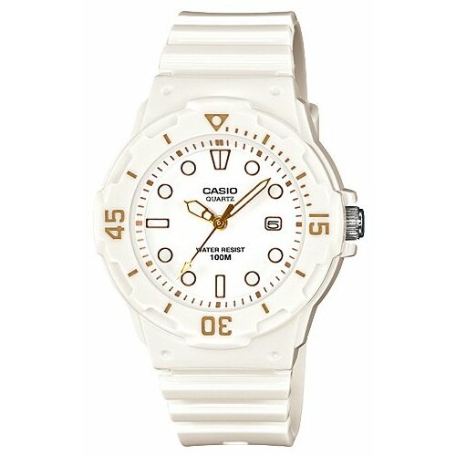 Наручные часы CASIO Collection, белый, золотой