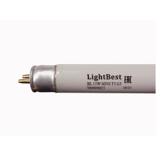 Лампа инсектицидная в ловушки для насекомых LightBest BL 15W MINI T5 G5 355-385nm , 700909023