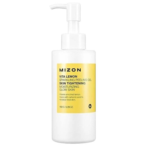 Mizon пилинг-гель для лица Vita Lemon sparkling peeling gel, 150 мл, 150 г