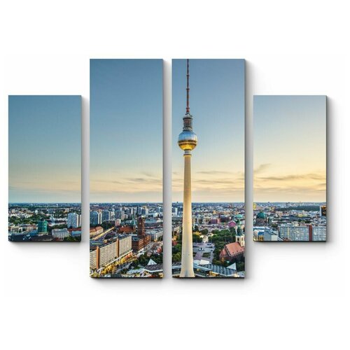 Модульная картина Башня в Германии80x60
