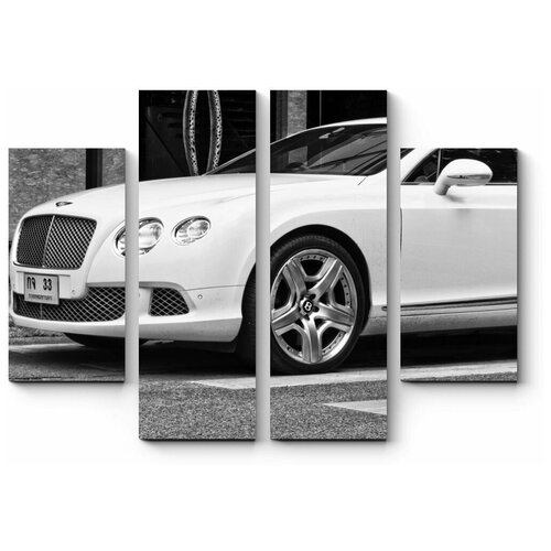 Модульная картина Британский роскошный автомобиль Bentley80x60