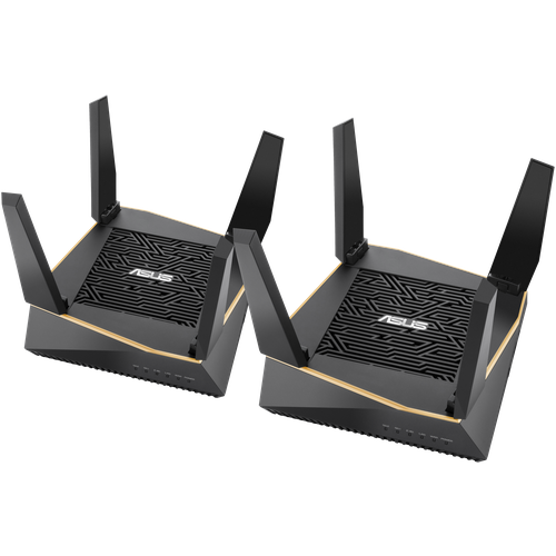 ASUS AiMesh AX6100 WiFi System (RT-AX92U 2 Pack)