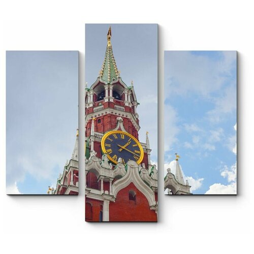 Модульная картина Спасская Башня, Москва 80x72