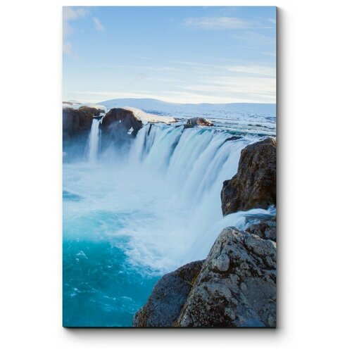 Модульная картина Знаменитый водопад Годафосс, Исландия50x75