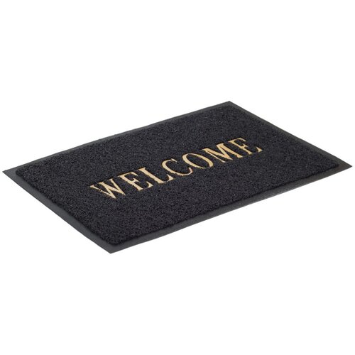 Коврик придверный SunStep Spongy Welcome, 60 x 90 см, черный