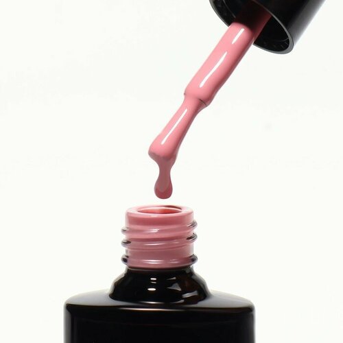 Queen fair Гель-лак для ногтей, «CLASSIC COLORS», 3-х фазный, 8мл, LED/UV, цвет пурпурно-розовый (15)