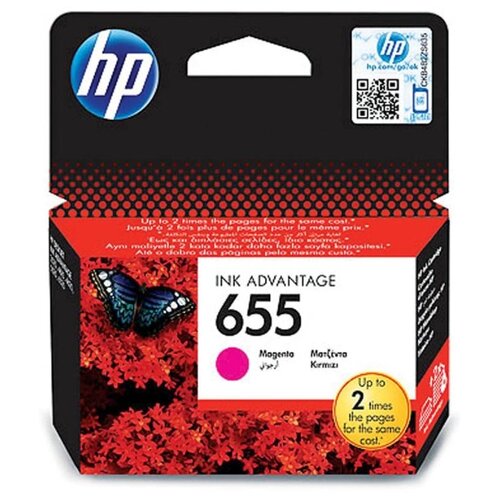 Картридж ориг. HP CZ111AE (№655) пурпурный для DeskJet IA 3525/4615/4625/5525/6525 (600стр), цена за штуку, 176385