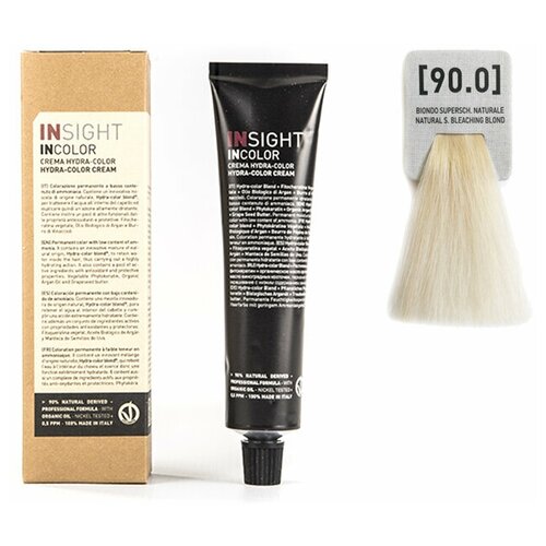 Insight Incolor крем-краска, 90.0 суперосветляющий натуральный блондин, 100 мл