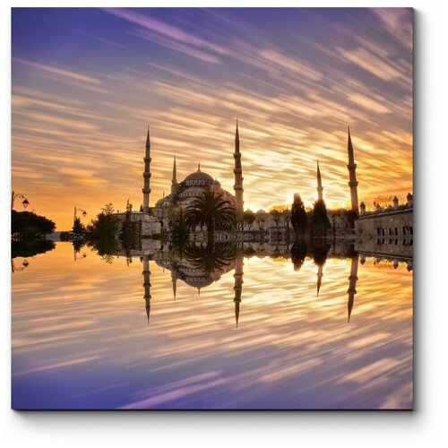 Модульная картина Рассвет в Стамбуле 30x30