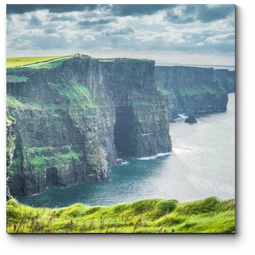 Модульная картина Двухсотметровые скалы Ирландии 140x140