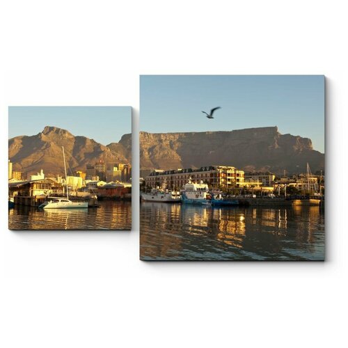 Модульная картина Солнечный день в Кейптауне70x42