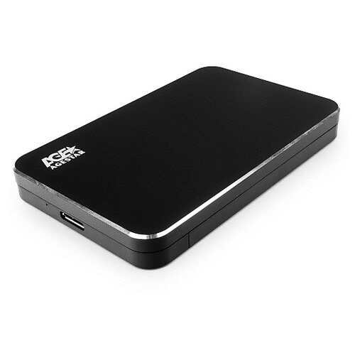 Корпус для HDD/SSD  AGESTAR 3UB2A18, черный