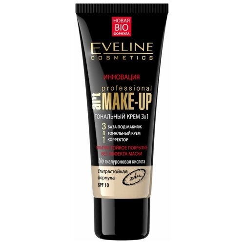 Eveline Cosmetics Тональный крем Art Scenic Professional Make Up, 30 мл, оттенок: пастельный