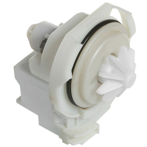 Двигатель сливного насоса посудомоечной машины Whirpool, Beko, Copreci 30W, 3 защелки, EBS105-015