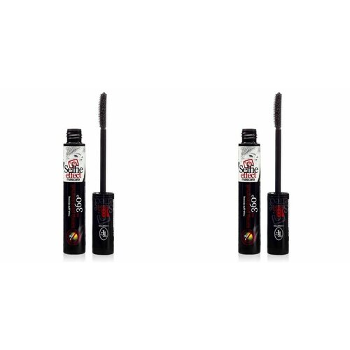 TF cosmetics Тушь для ресниц Selfie Effect Mascara, черный, 2 шт
