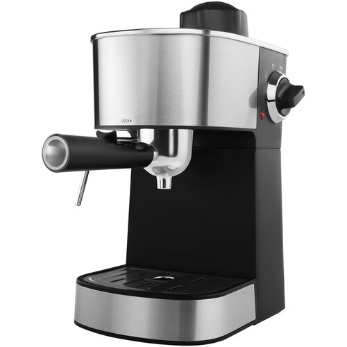 Кофеварка  рожковая Polaris PCM 4009, серебристый/черный