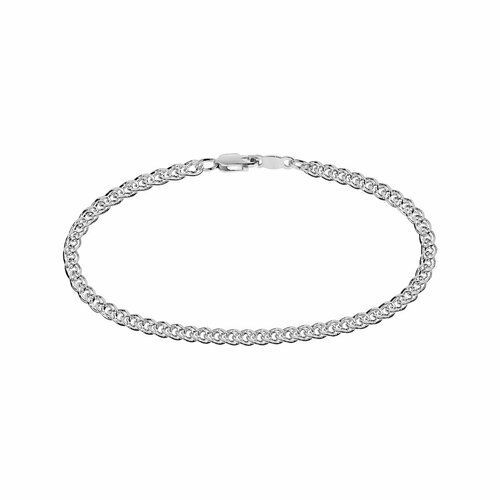 Браслет-цепочка VALTERA, серебро, 925 проба, длина 20 см.