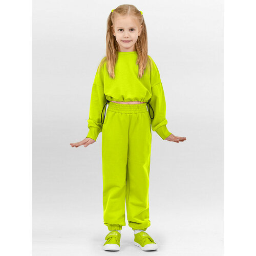 Комплект одежды KETMIN, размер 122, желтый, зеленый