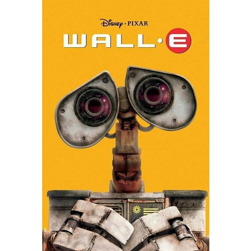 Плакат, постер на бумаге валл-и (WALL-E), Эндрю Стэнтон. Размер 42 х 60 см