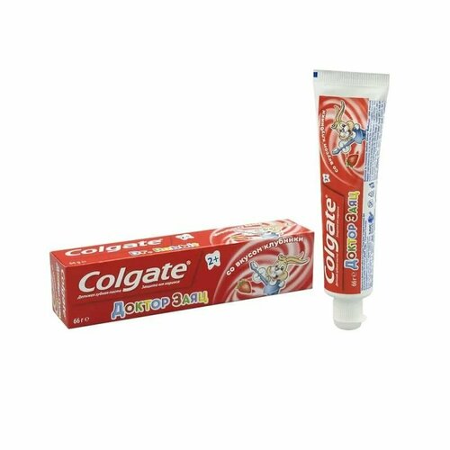 Детская зубная паста "Доктор заяц", Colgate, 50 мл