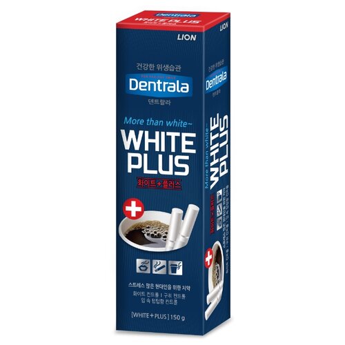 Зубная паста LION Dentrala White Plus, 17 мл, 150 г