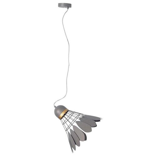 Lussole Loft Bristol LSP-8070, E27, 60 Вт, кол-во ламп: 1 шт., цвет: серый