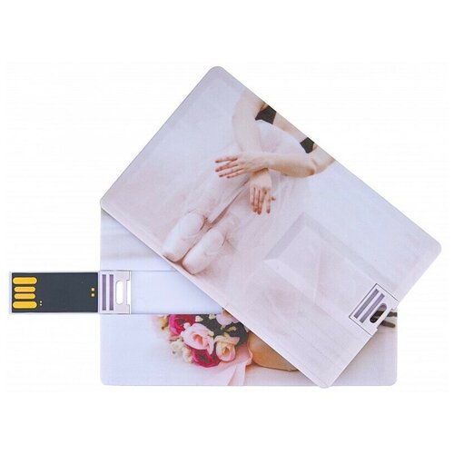 Подарочный USB-накопитель балет оригинальная флешка пластиковая карта 4GB