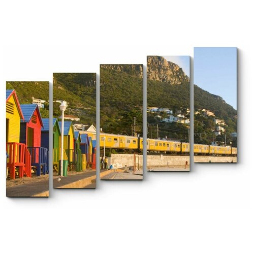 Модульная картина Яркие краски Кейптауна220x154