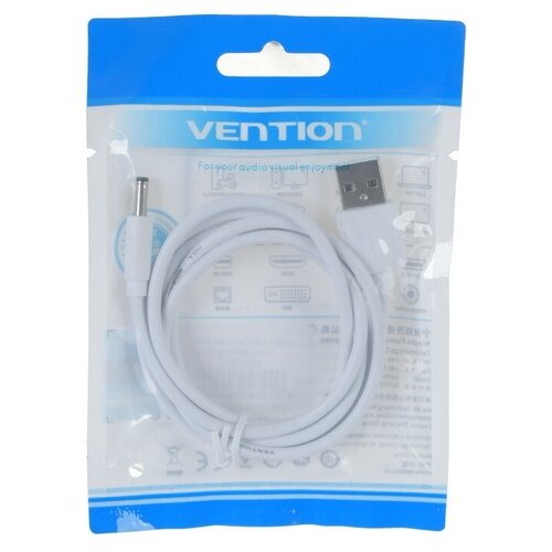 Аксессуар Vention USB AM - DC-Jack 3.5mm 1m White CEXWF