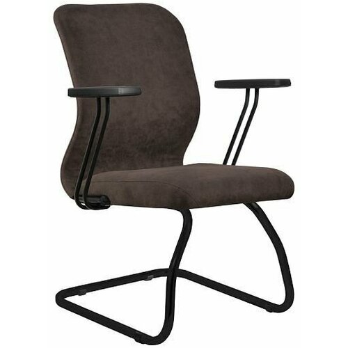 Компьютерное офисное кресло mетта SU-Мr-4/ подл. 109/осн. 008, Темно-коричневое