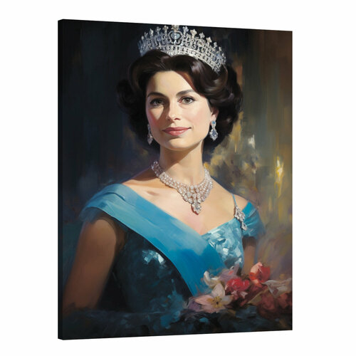 Интерьерная картина 50х70 "Улыбка королевы"