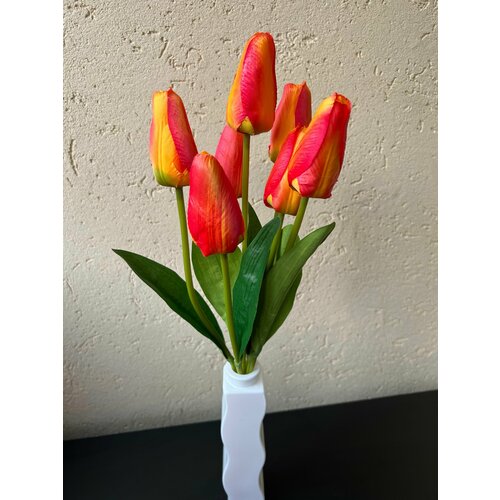 Искусственные цветы тюльпаны для декора