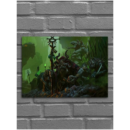 Постер Вархаммер Фентези: Скавены из Warhammer Fantasy Battles, на А4