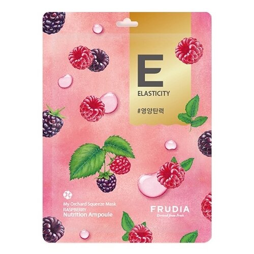 Frudia Тонизирующая маска с малиной My Orchard Squeeze Mask Raspberry, 20 г, 20 мл