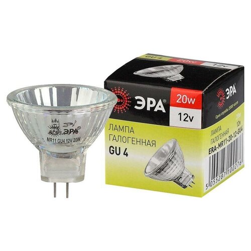 Лампа галогенная GU4-MR11-20W-12V-30Cl | код. C0027361 | Эра (15шт. в упак.)
