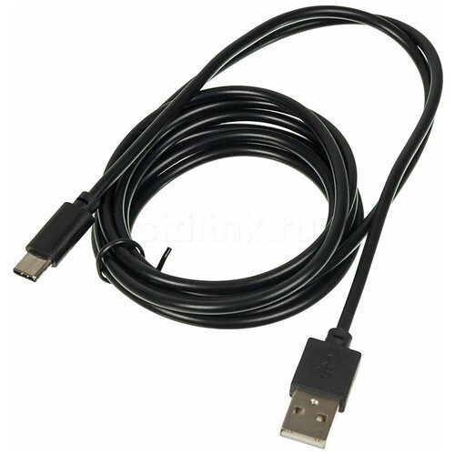Кабель Digma USB A(m) USB Type-C (m) 2 м, черный