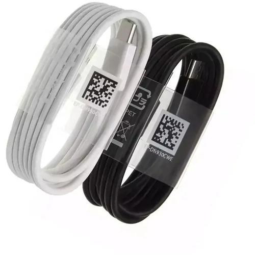Usb кабель для быстрой зарядки EP-DN930CWE/EP-DG950CBE (USB - Type-C) для Samsung (черный)