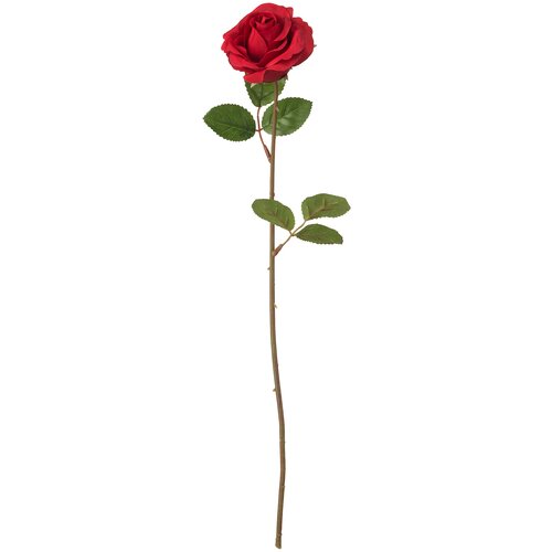 ИКЕА Роза искусственная СМИККА 40371744, 52 см 1 роза красный 52 см