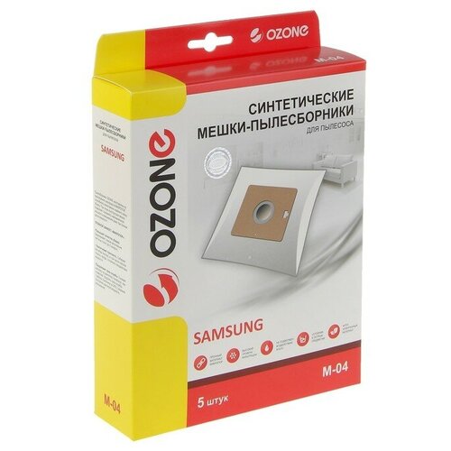 OZONE Пылесборник синтетический Ozone micron M-04, 5 шт (Samsung VP-95)